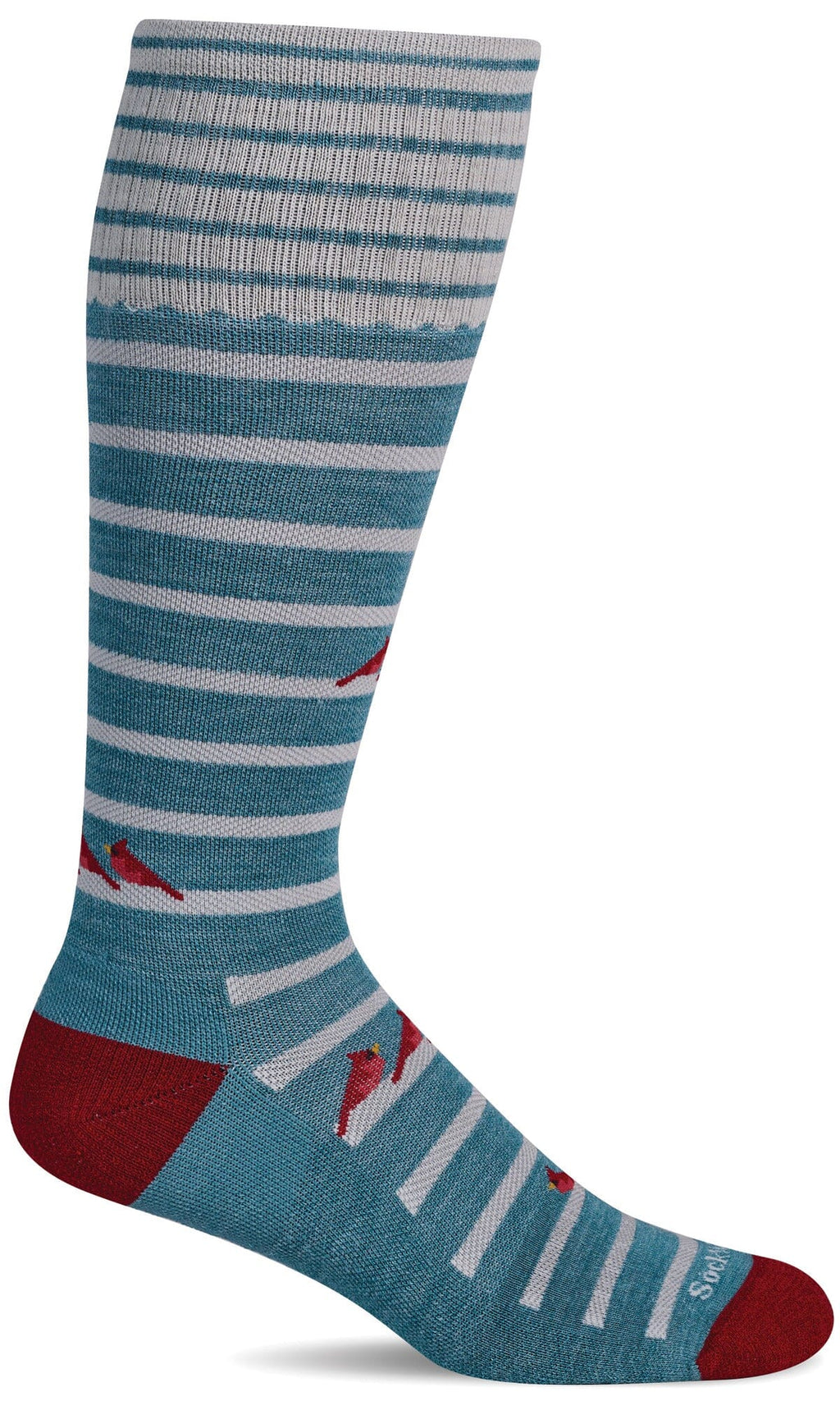 Women's Cardinals | Moderate Graduated Compression Socks | Sockwell