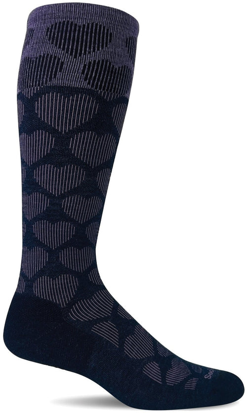 Women's Heart Throb | Moderate Graduated Compression Socks | Sockwell