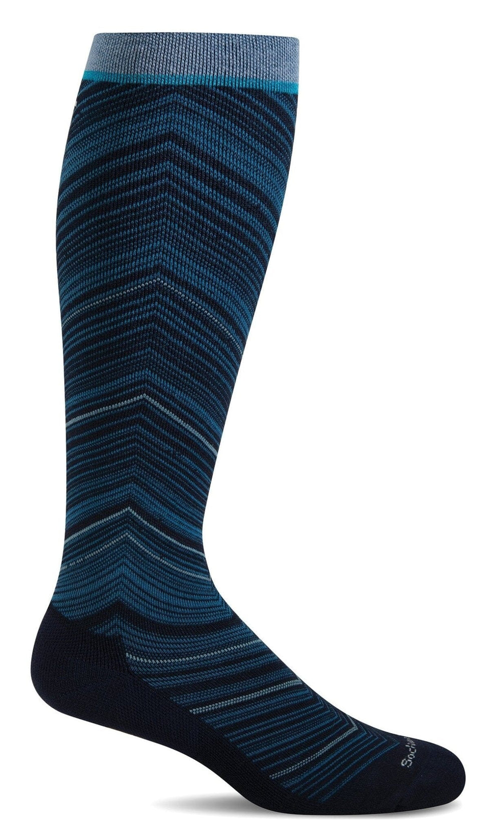Women's Full Flattery | Moderate Graduated Compression Socks | Wide Ca ...