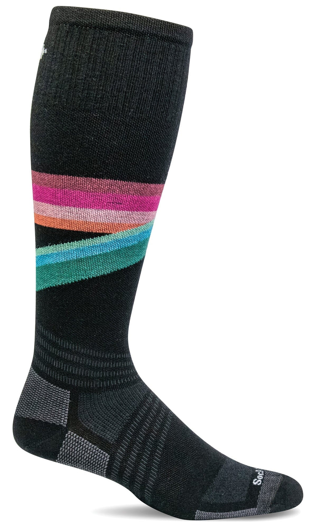 Women's Rainbow Racer UL | Moderate Graduated Compression Socks | Sockwell
